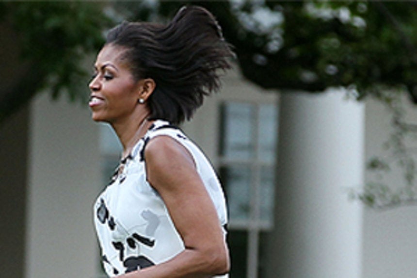 Michelle Obama Gets Physical - Essence