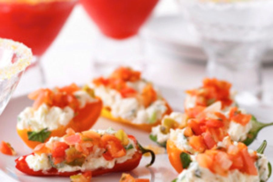 Recipe for Sweet Pepper Poppers - Essence