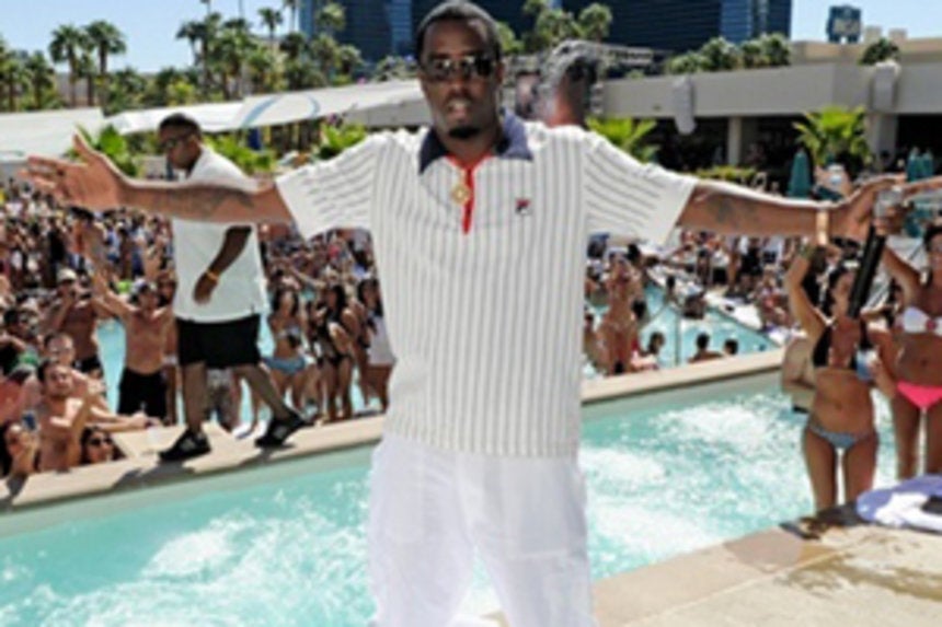 Star Gazing: Diddy Hosts a Vegas Pool Party - Essence