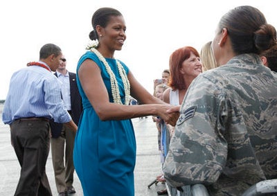 First Lady Style: Pearl Necklace Trend - Essence