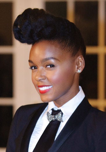 Hairstyle File: Janelle Monáe's Natural Updos - Essence
