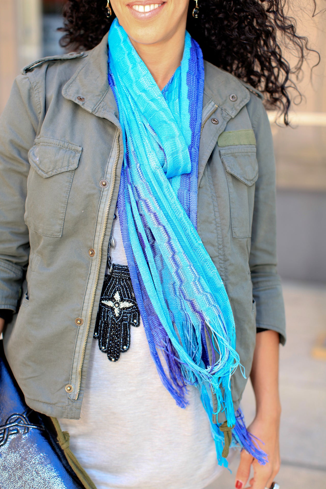 Accessories Street Style: Swingin' Scarves - Essence | Essence