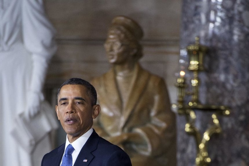 Coffee Talk: President Obama Unveils Rosa Parks Statue - Essence