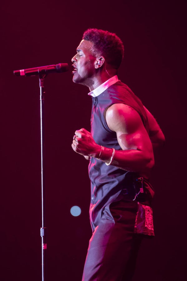Exclusive Photos of Luke James on Beyoncé's Tour - Essence
