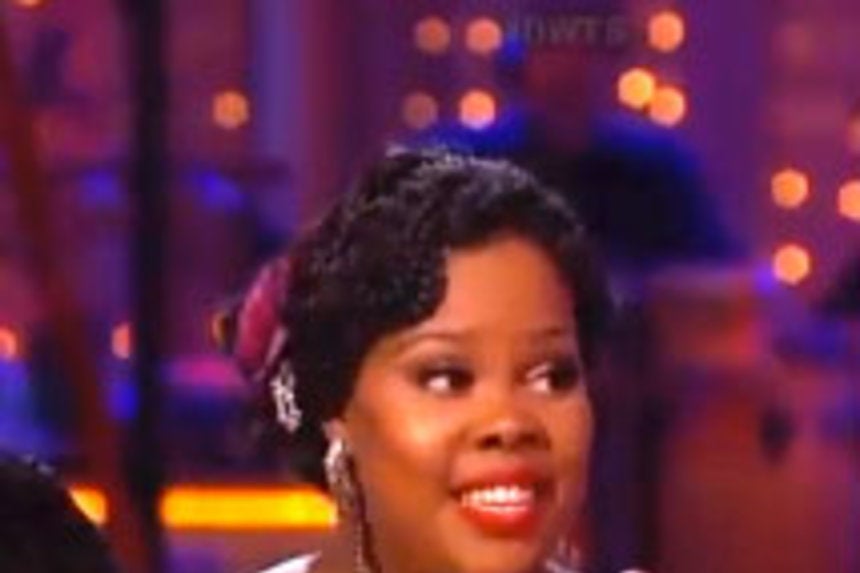Must-See: Amber Riley Dances the Tango on 'Dancing with the Stars ...
