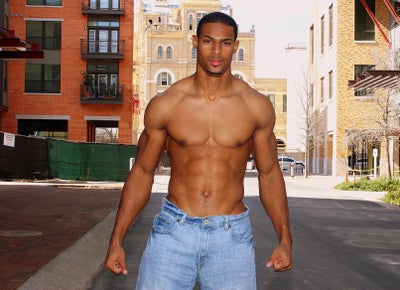 Eye Candy: Model In the Making Denzel Wells - Essence