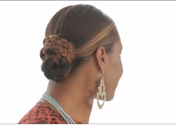 VIDEO: How To Create A Braided Chignon | Essence