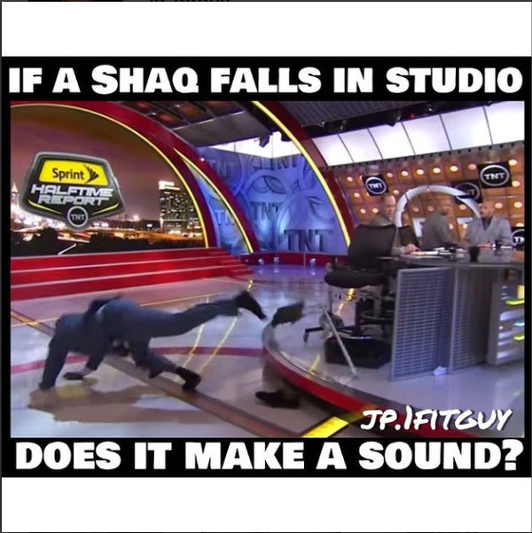 Shaq Down: 8 Best Memes From Shaquille O'Neal's Fall - Essence
