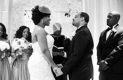 Bridal Bliss: Tymesha and H's Houston Wedding - Essence
