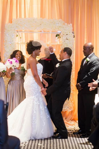 Bridal Bliss: Tymesha and H's Houston Wedding - Essence