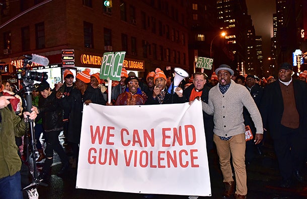 See Spike Lee’s Anti-Gun Violence Protest Following ‘Chiraq’ Premiere ...