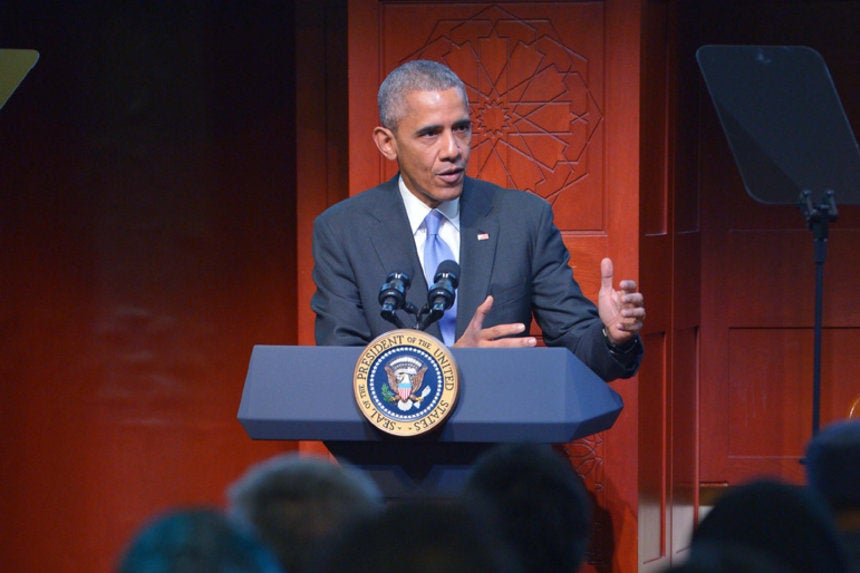 President Obama Visits Muslim Mosque, 'We are one American family ...