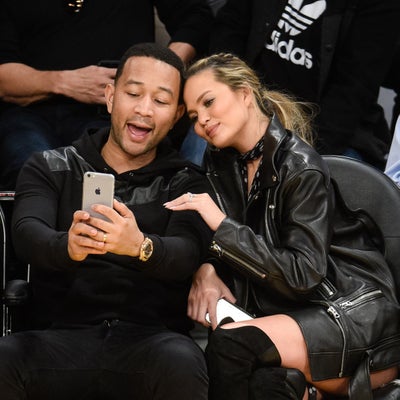 Celebrity Couples at Basketball Games - Essence