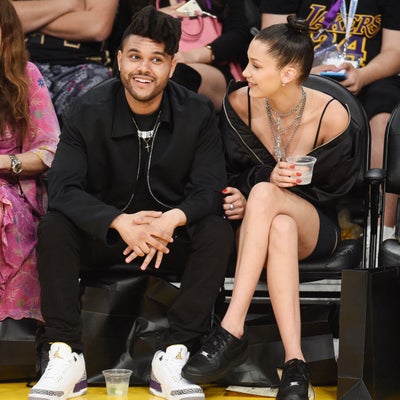 Celebrity Couples at Basketball Games - Essence