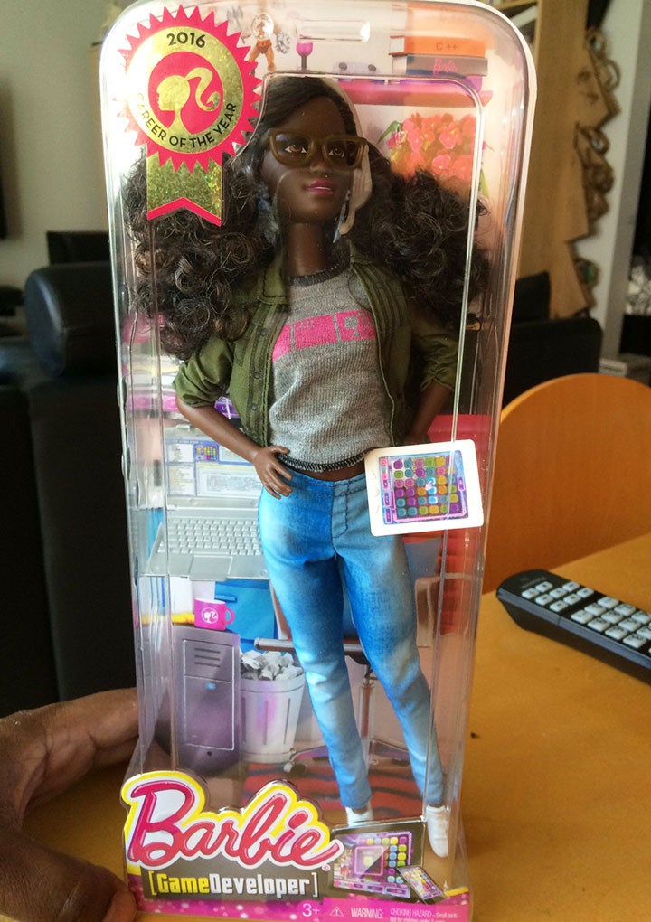 Husband Customizes a Black Game Developer Barbie For His Wife | [site ...