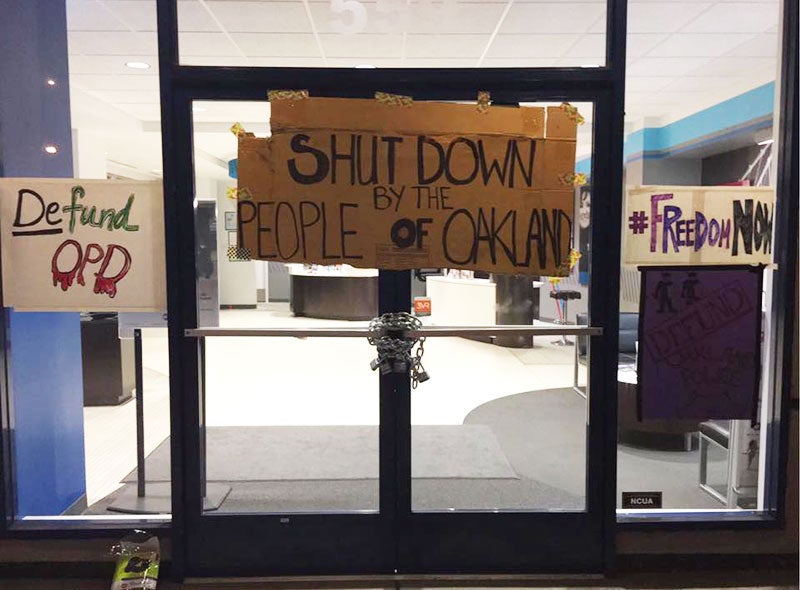 Movement For Black Lives & BYP100 Stage 24-Hour Demonstration At ...