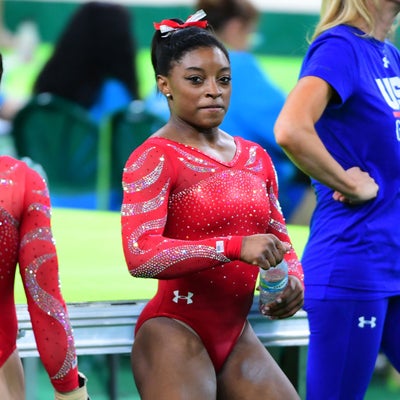 Simone Biles' Sparkly Leotards Essence