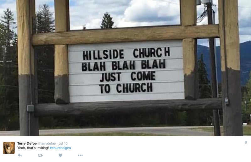 The 31 Funniest Church Signs Ever - Essence