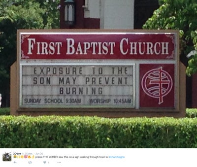 The 31 Funniest Church Signs Ever - Essence