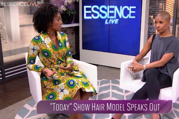 Today Show Hair Model Malyia McNaughton Visits ESSENCE Live | Essence