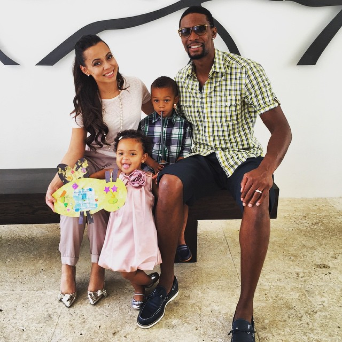 Chris Bosh and Wife Adrienne's Family Photos - Essence