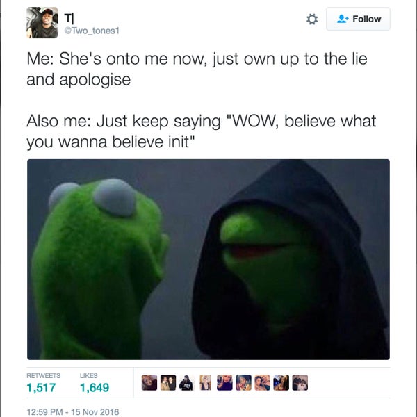 Evil Kermit Memes Take Over Twitter - Essence