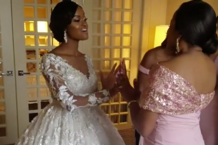 Black Wedding Moment Of The Day: A Bride and Her Twin Share The ...