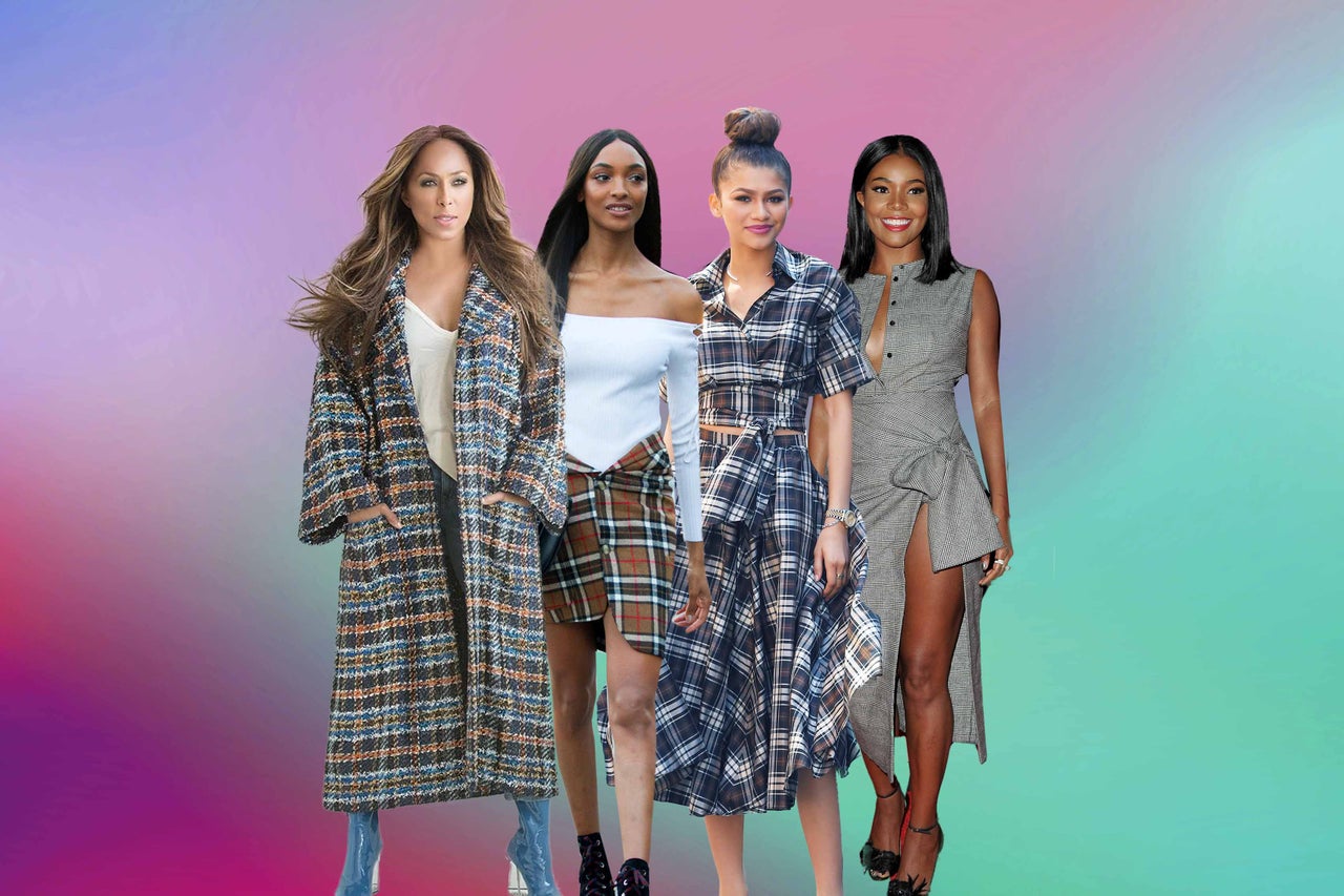 Celebrities Wearing Plaid | [site:name] | Essence