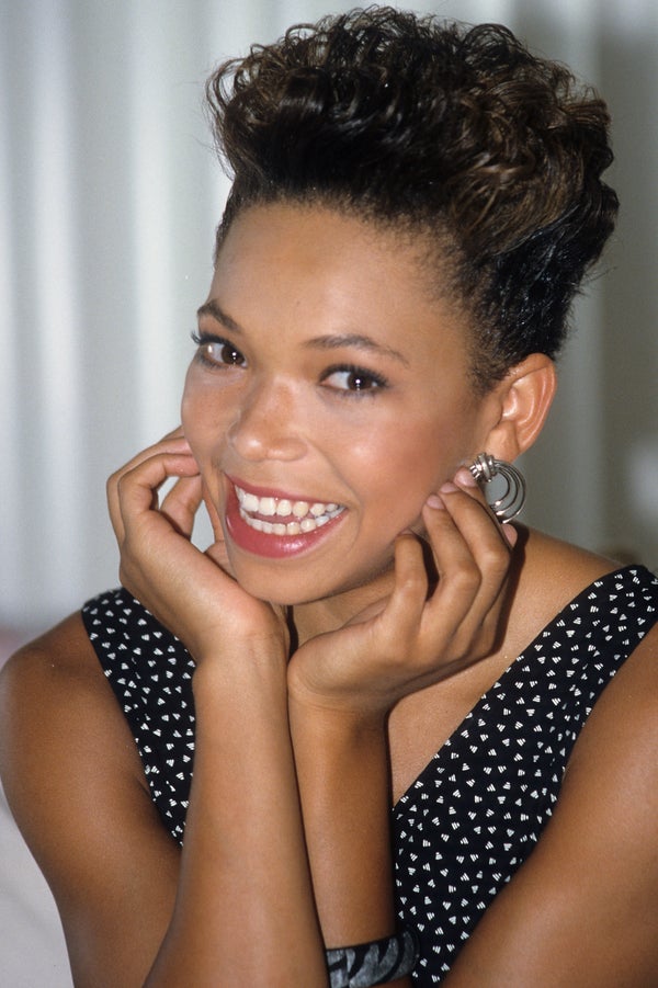 Tisha Campbell Mohawk Hairstyle - Essence