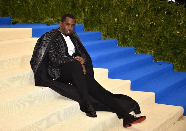 Diddy Served Some Very Fierce Poses On The Met Gala Carpet - Essence