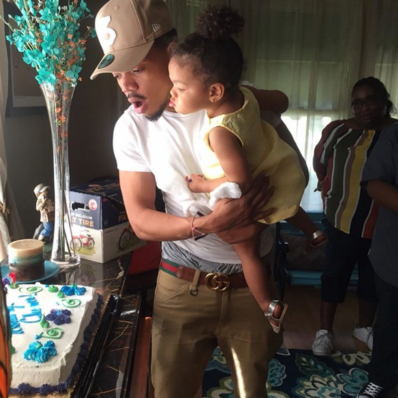 Cute Photos Of Chance The Rapper's Daughter Kensli - Essence