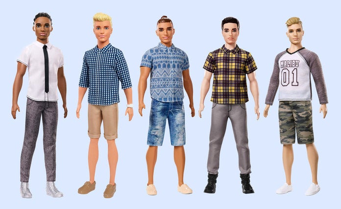 Meet Mattel's New Collection of Diverse and Body-Positive Ken Dolls ...