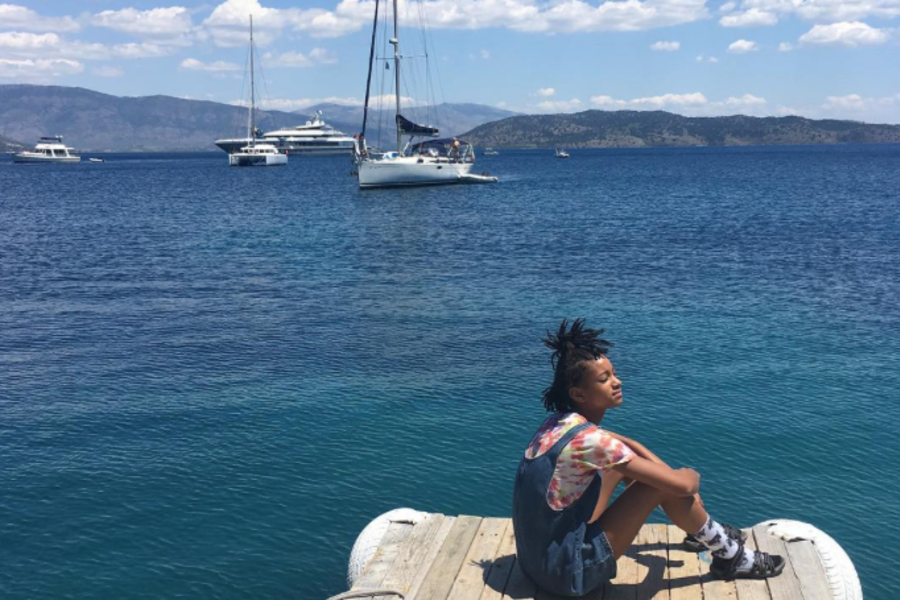 Willow Smith Greece Vacation - Essence