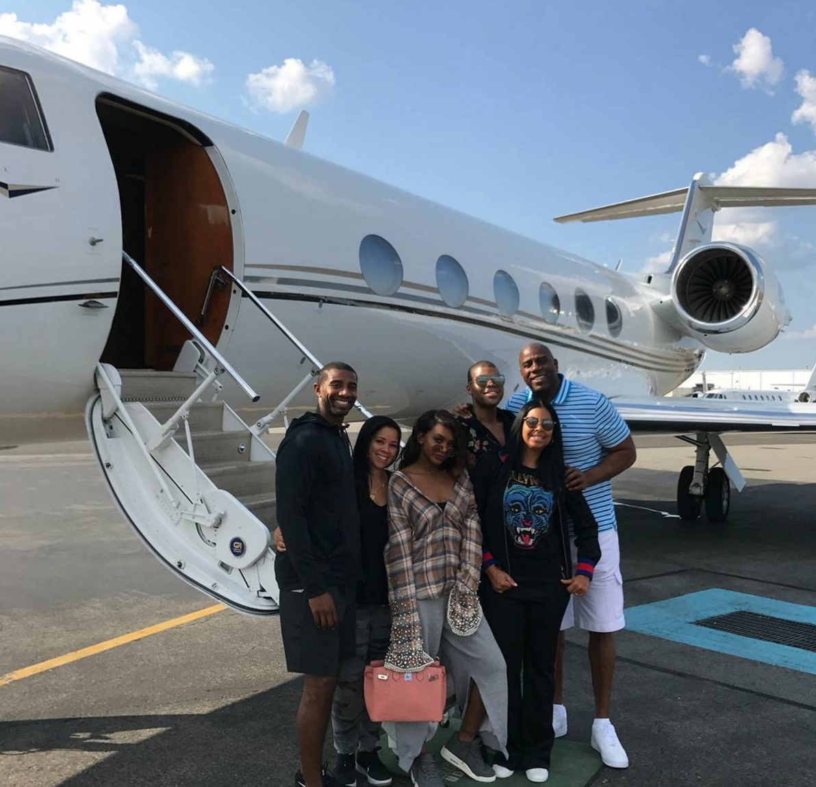 Magic And Cookie Johnson Show Us How A Family Vacation Is Done In Capri ...