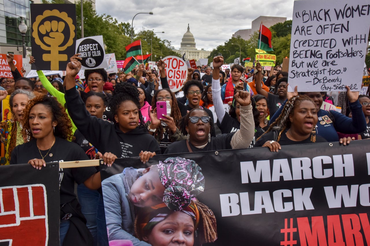 'It’s Our Turn': The March For Black Women Placed Our Issues Front And ...