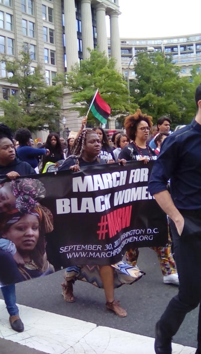 Powerful Images From The March For Black Women - Essence