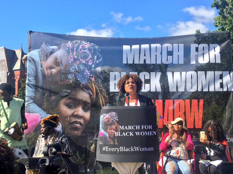Powerful Images From The March For Black Women - Essence