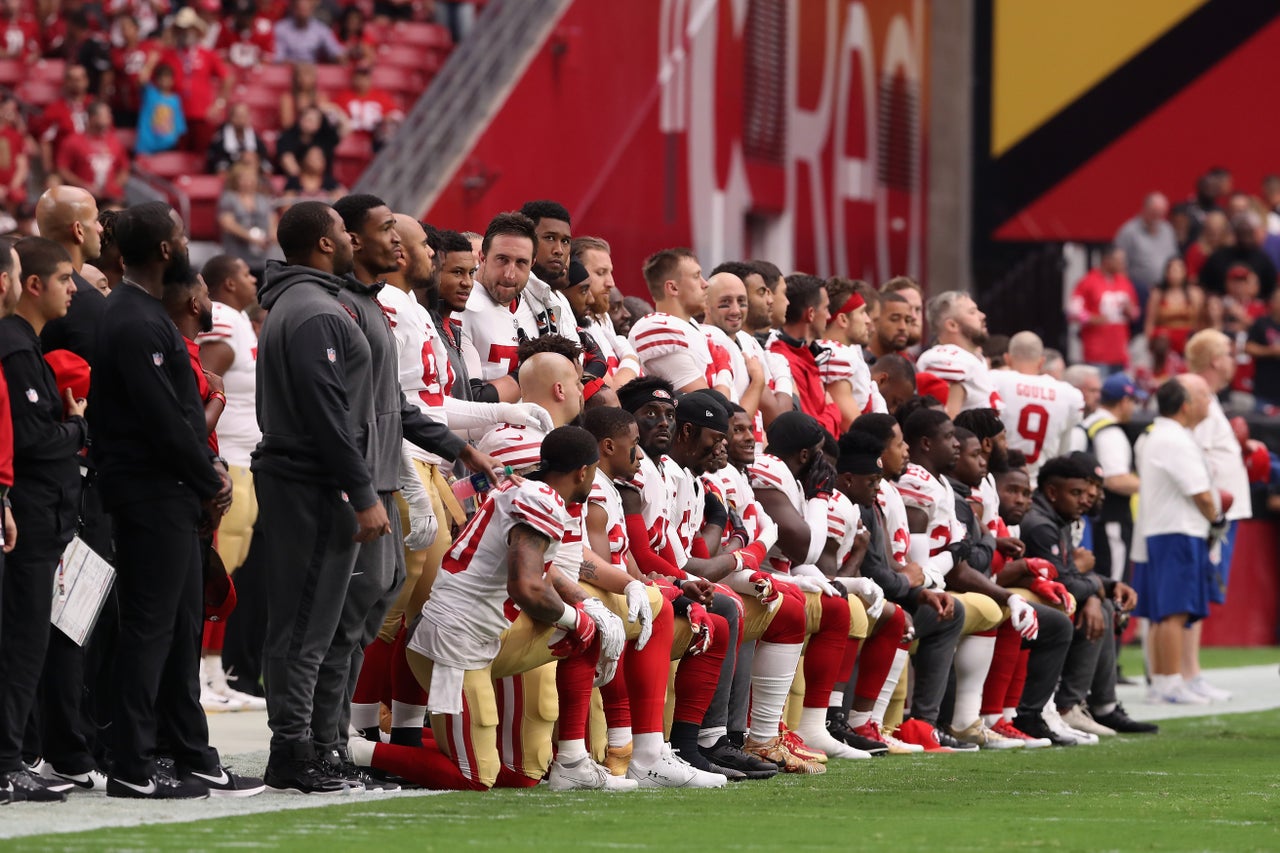 NFL Players Continue To Kneel In Protest Despite Growing Pushback From ...
