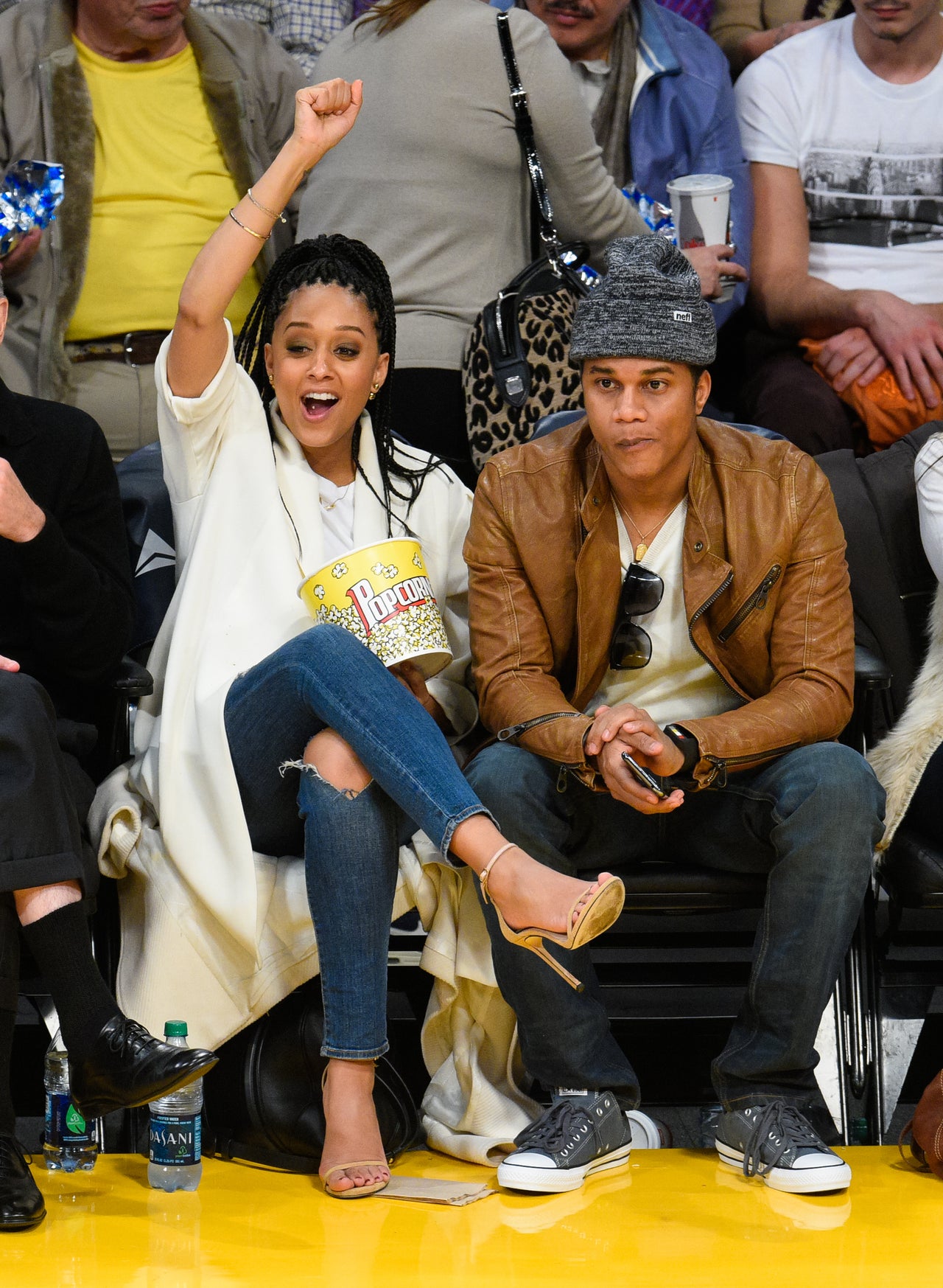 Celebrity Couples Who Love NBA Games | [site:name] | Essence