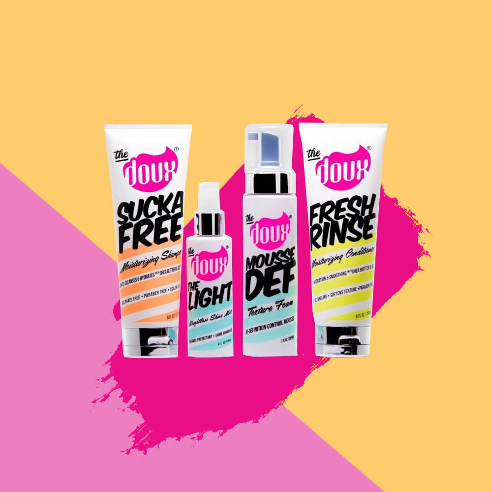 Black-Owned Beauty Brand 'The Doux' Blends Love Of Natural Haircare And ...