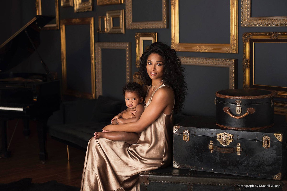 Ciara And Russell WIlson Daughter Sienna Photos - Essence