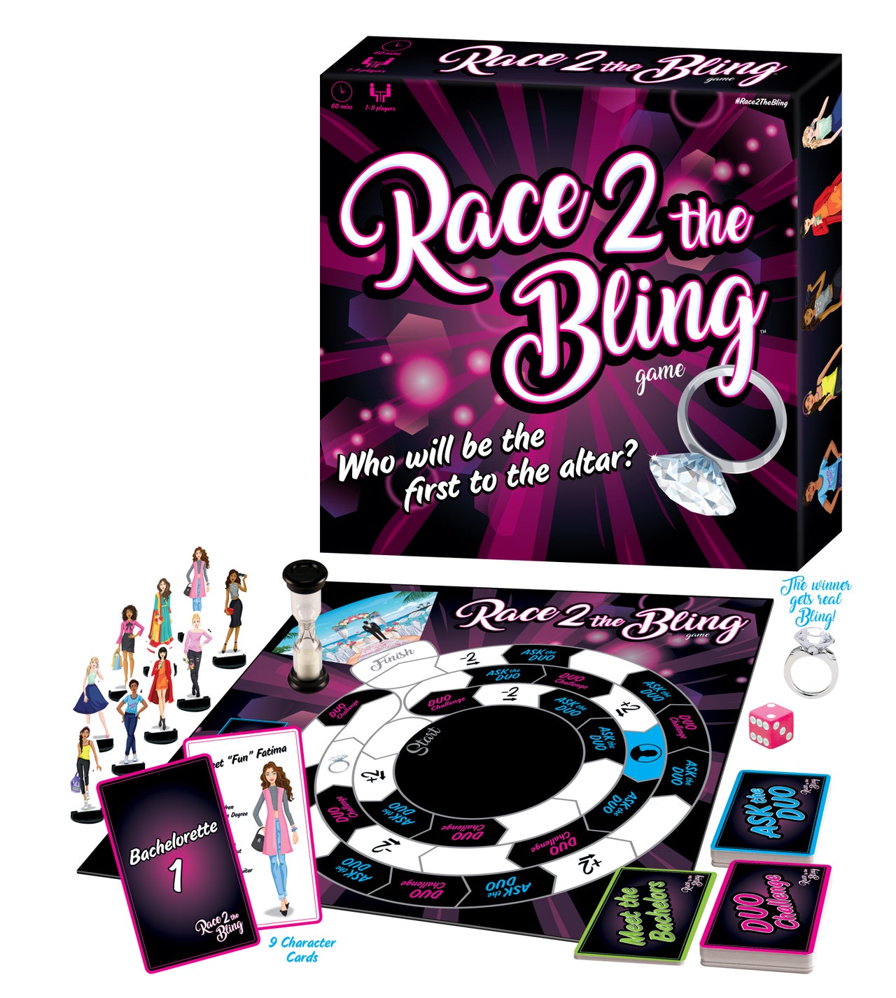 Professional Matchmakers Launch New Race 2 The Bling Board Game For ...