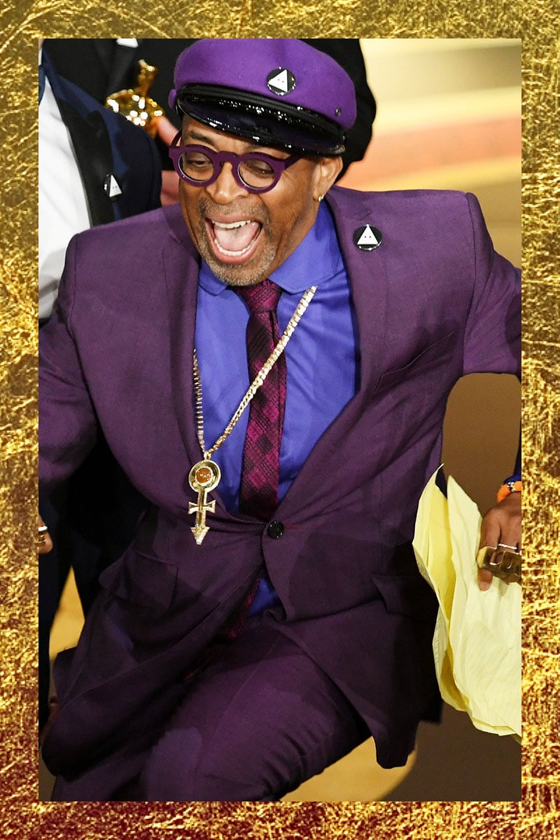 It's About Time! Spike Lee Gets a Standing Ovation As He Accepts His ...