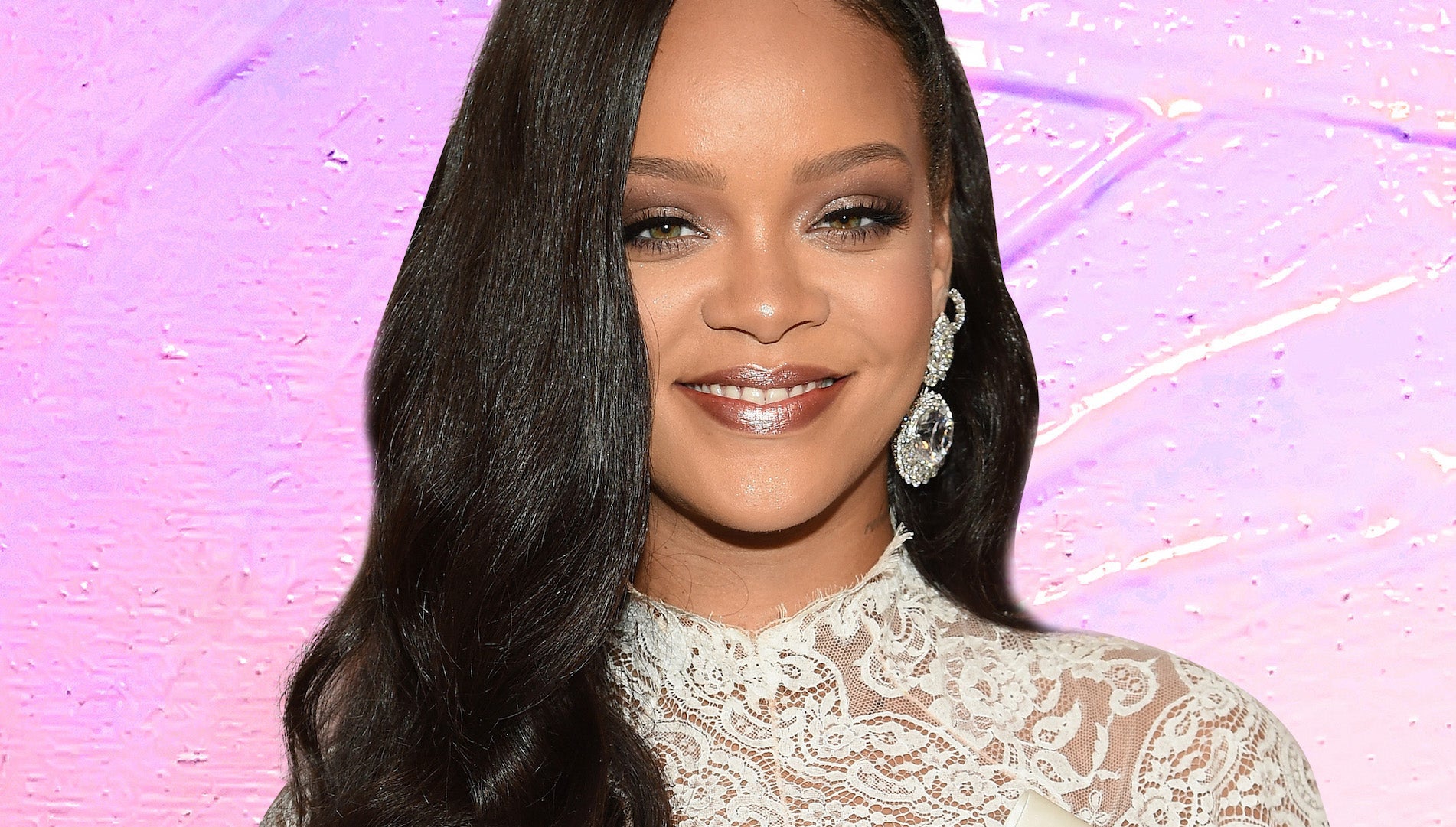 Rihanna's Lavender Jade Nails Will Make You Want To Realign Your ...