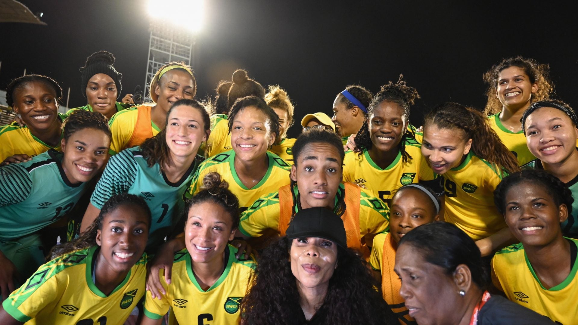 The Jamaican Women's National Soccer Team Makes Historic Debut At Women ...