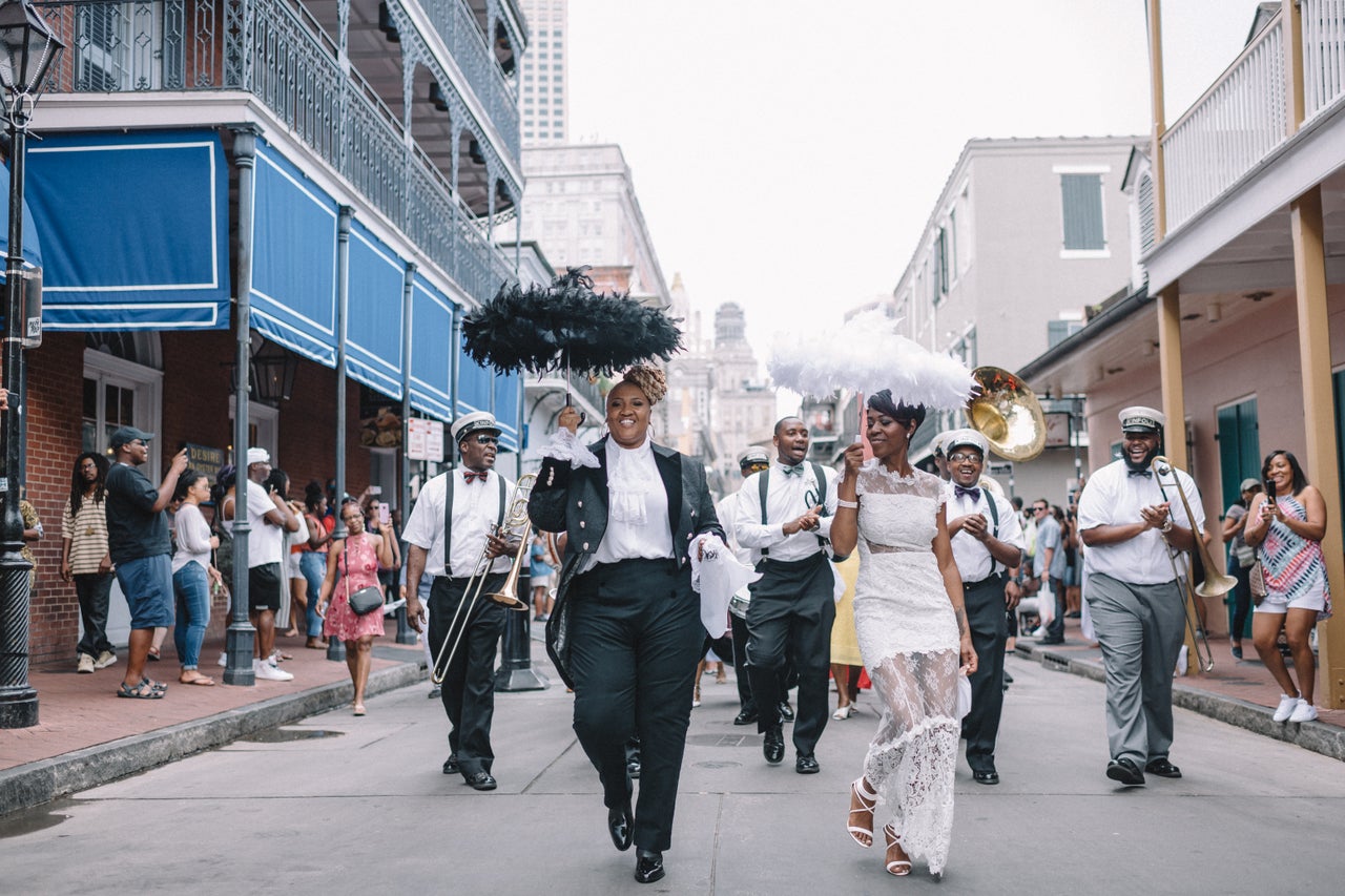 Bridal Bliss: Lisa and Sunette Said 'I Do' During Essence Festival 2018 ...