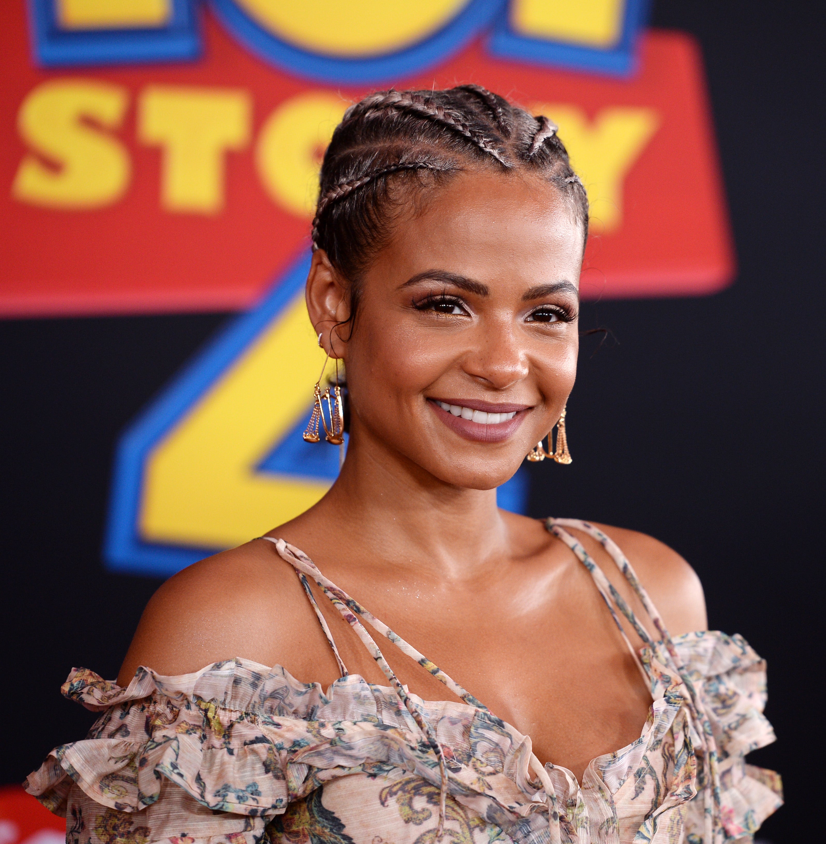 Christina Milian Cornrows