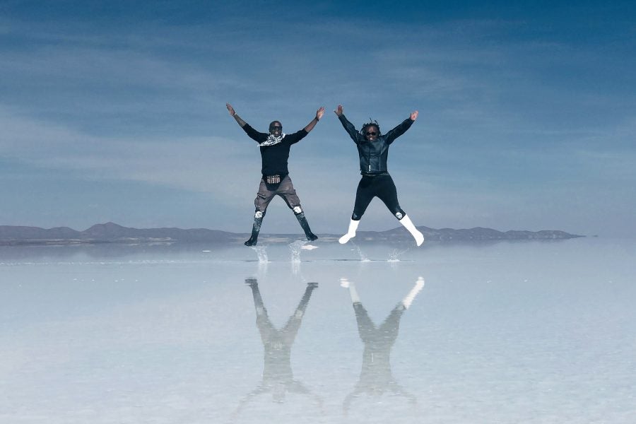 This Kenyan Couple Is Biking Around The World Together - Essence