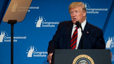 Trump Blames Energy-Efficient Light Bulbs For His Wack Tan: 'I Always ...