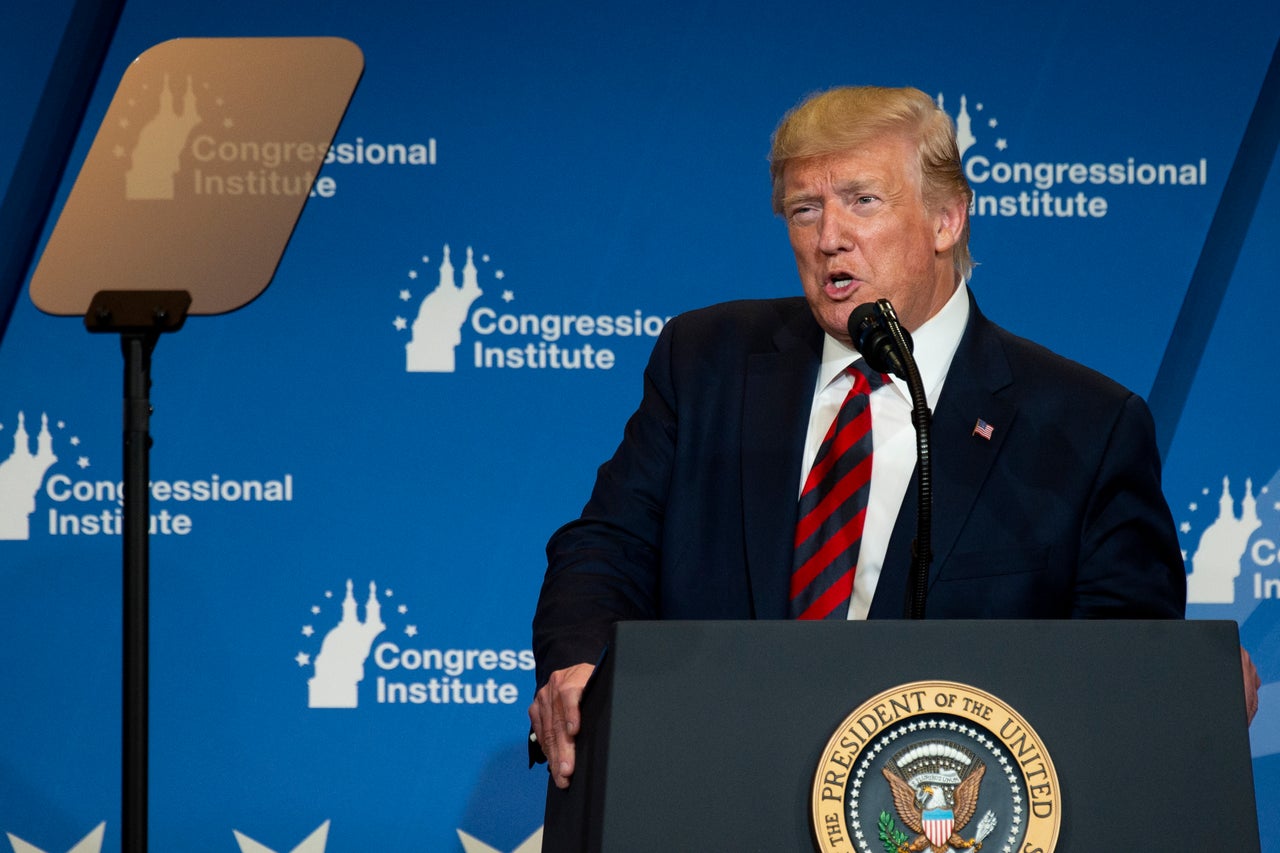 Trump Blames Energy-Efficient Light Bulbs For His Wack Tan: 'I Always ...